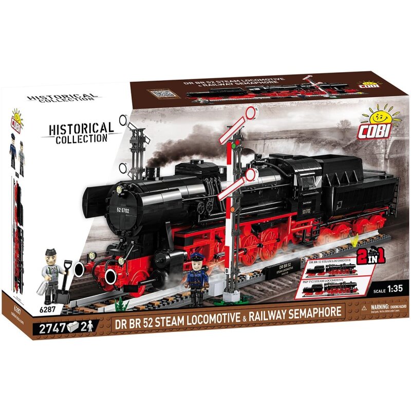 DR BR 52 Steam Locomotive & Railway Semaphore, 199,99