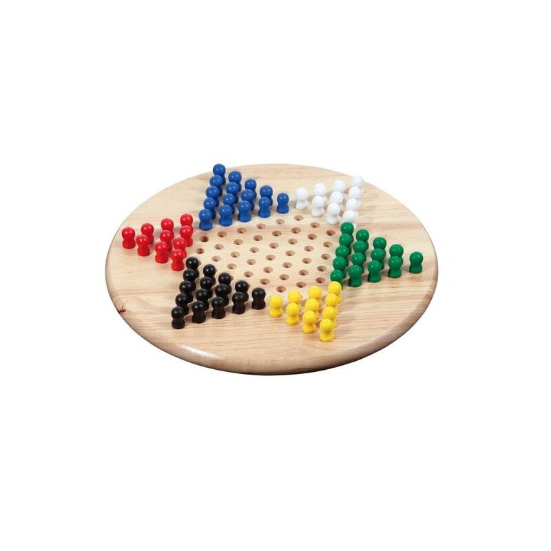 Halma, rund, Hevea Holz, 18,99