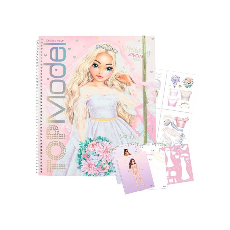 Create your Top Model Wedding Special Malbuch, 11,95
